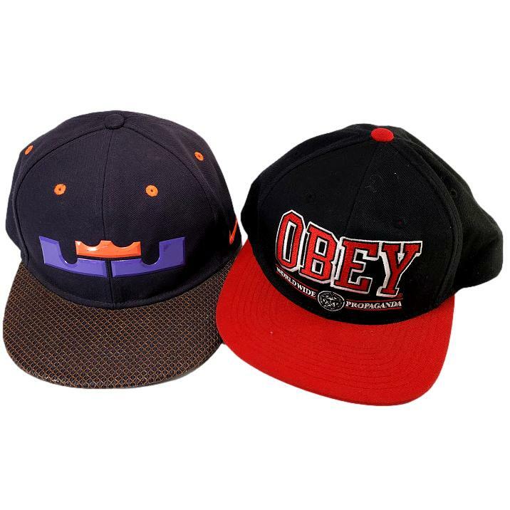 Nike Hat True Cap Lebron James King Crown Snapback Flat Brim Obey World ...