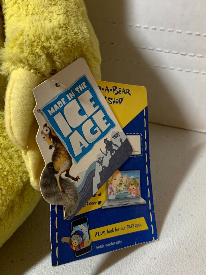 Build A Bear Sid The Sloth Ice Age Soft Toy Plush with tags | eBay
