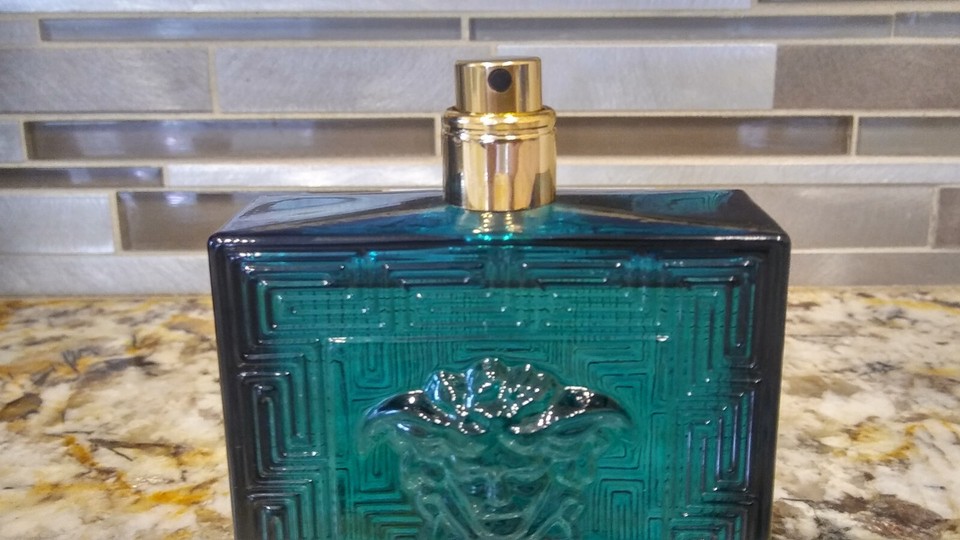 VINTAGE Versace EROS 4pcs set RARE FIRST FORMULA BATCH# BS1506 YR 2015 ...