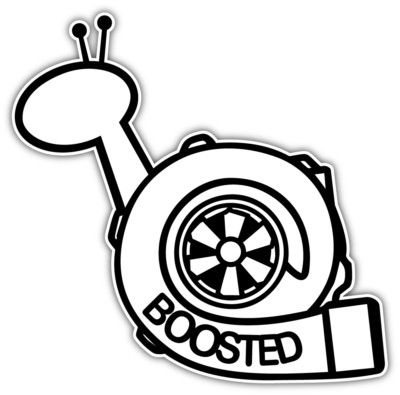 Boosted Sticker Car Bumper Decal - 9'', 12'' or 14'' | eBay