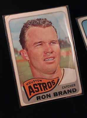 1965 Topps Baseball #212 Ron Brand - Close up scans, check it out! | eBay