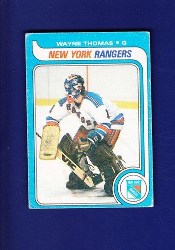 Wayne Thomas 1979-80 O-PEE-CHEE OPC NHL Hockey #126 (VG) New York ...