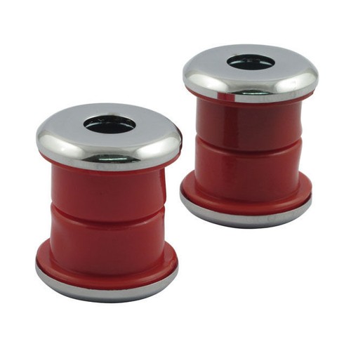 Riser Damper PU Red, Extra Hard, With Discs Chrome, For HARLEY ...