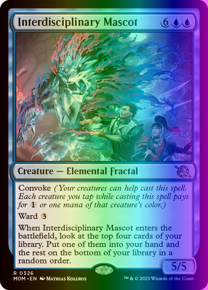 MTG Interdisciplinary Mascot (326/548) March of the Machine LP FOIL | eBay