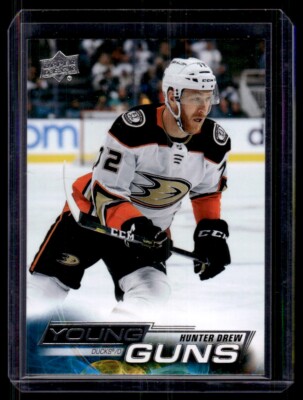 2022-23 Upper Deck Young Guns Hunter Drew Rookie #476 Anaheim Ducks | eBay