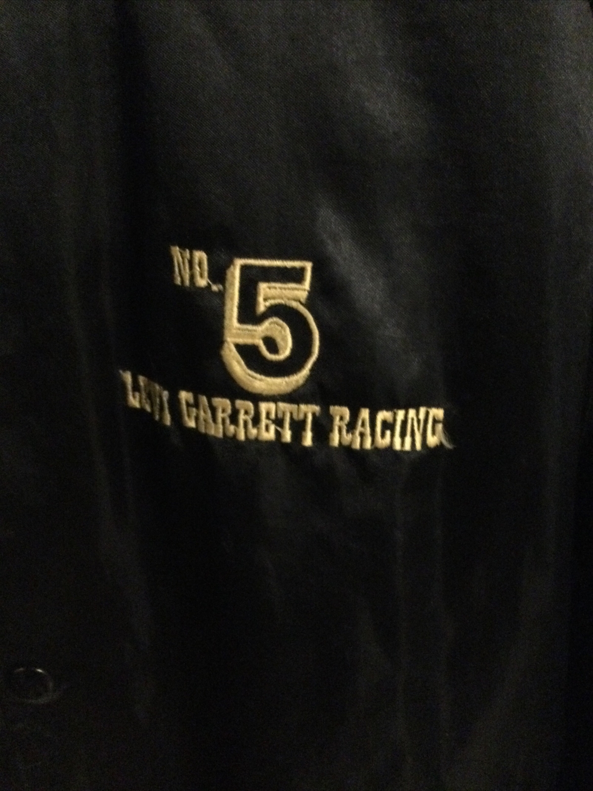 Vintage 80s Geoff Bodine NASCAR Levi Garrett Racing #5 Jacket | eBay