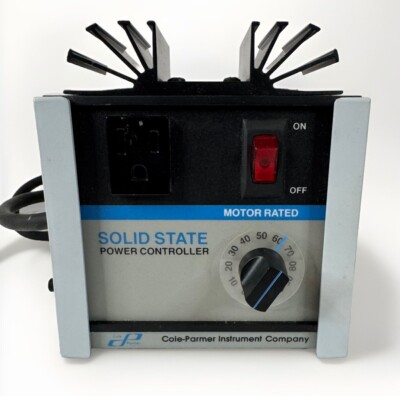 Cole-Parmer Solid State Power Controller 11 Amps 120 VAC 60 HZ 2604-00 ...