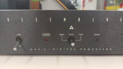 ASSEMBLAGE DAC-2 D/A Converter Black HDCD Compatible Multi-bit Used ...