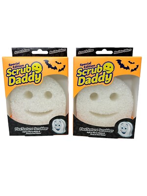 2 x Scrub Daddy Ghost Halloween Special Edition Kitchen Sponge New | eBay