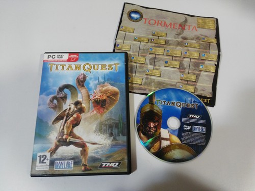 Titan Quest Juego Pc Italiano Dvd-Rom Iron Lore Thq - Am 4005209077712 ...