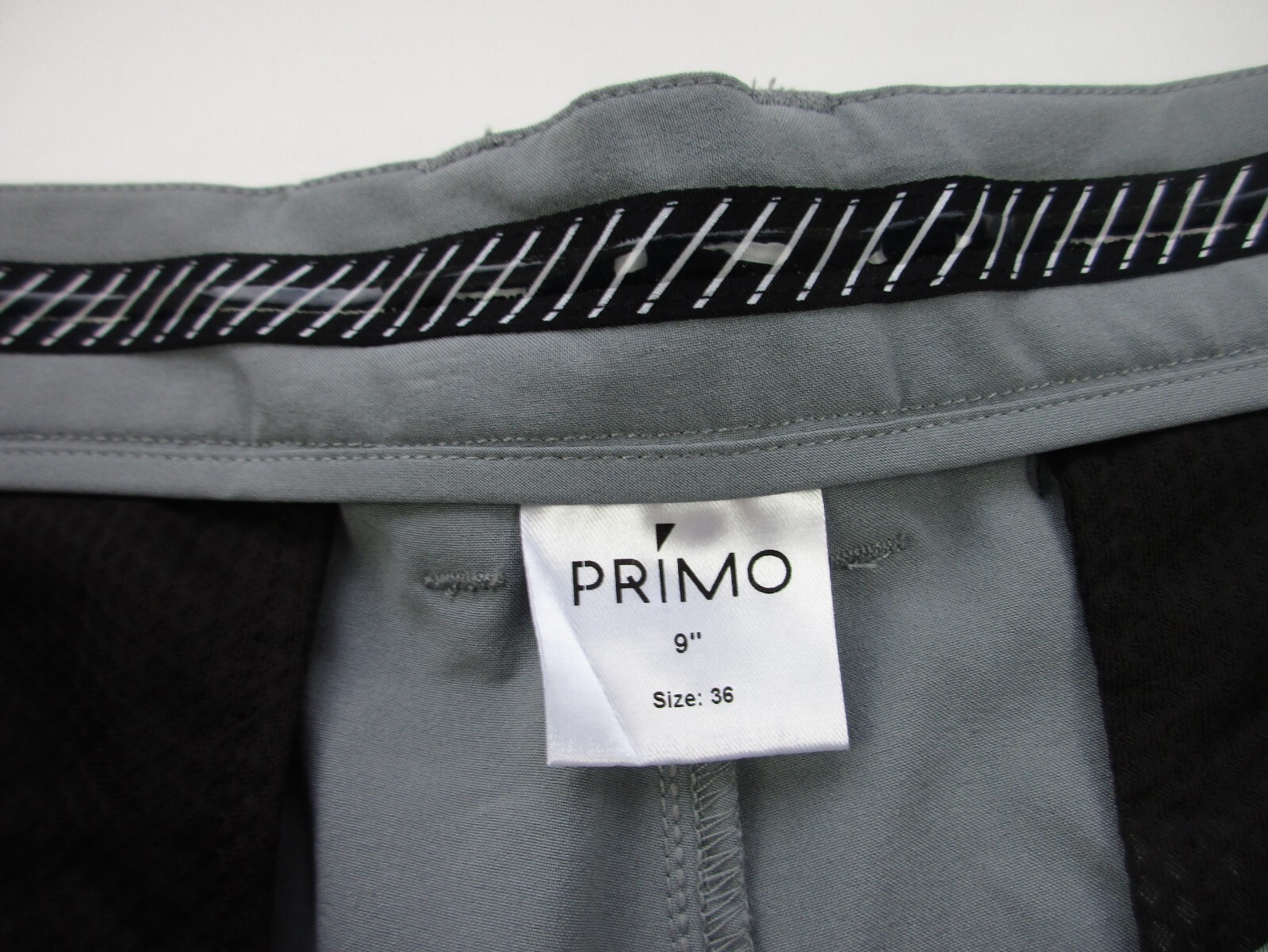 Mens 36 Primo Light Gray Shorts golf NWT - Gem