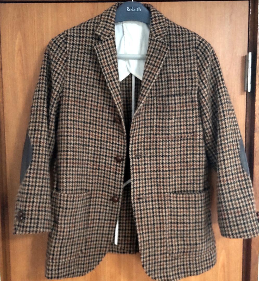 BEAMS PLUS Harris Tweed Gun Club Check Jacket Tailored - Gem