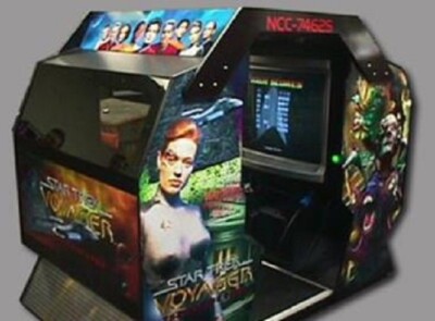 STAR TREK VOYAGER DELUXE ARCADE MACHINE by TEAM PLAY 2002 | eBay