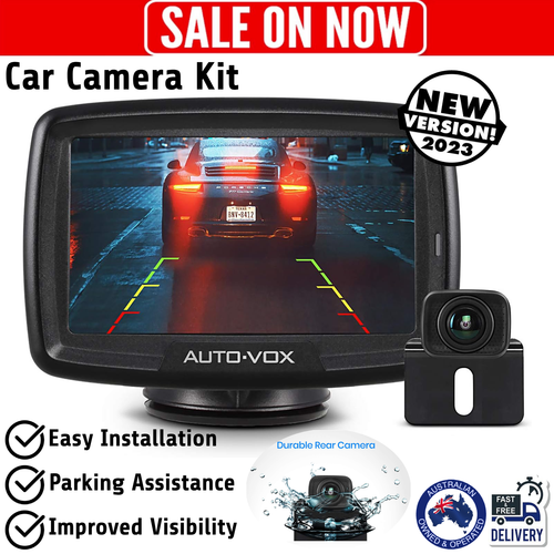 AUTO-VOX CS-2 Wireless Backup Camera Kit with Stable Digital Signal, 4. ...
