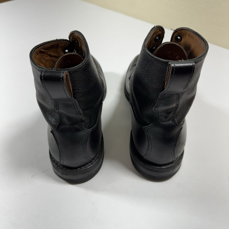 Allen Edmonds Sullivan Street Black Cap Toe Boots Men’s 12B Dainite ...
