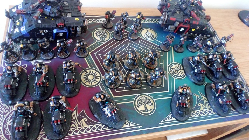 2000 Point Imperial Knights Army Commission Painting Service Warhammer ...