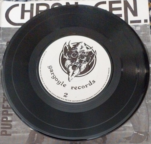 CHRON GEN Puppets Of War EP Gargoyle 7" - 1981 punk 999 adicts dark ...