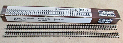 Marklin Z Track - Straight Track - 2pcs. 8 3/16" #8505 -New | eBay