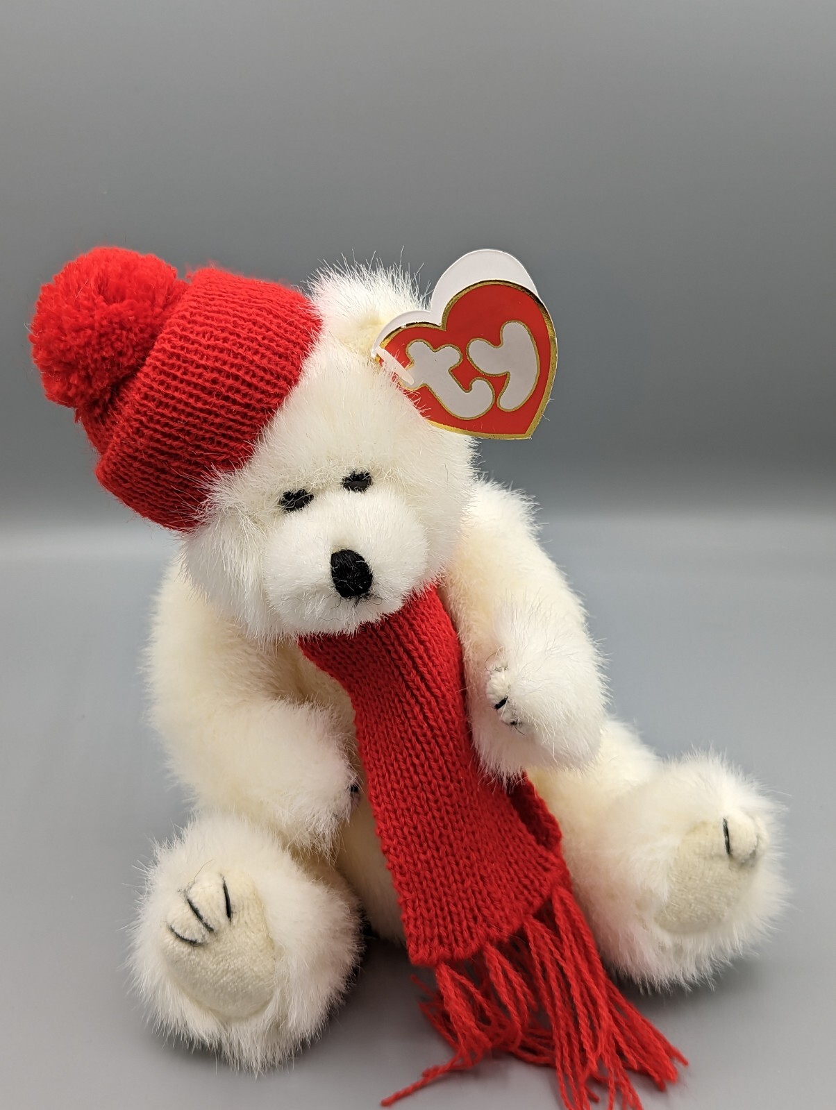 TY Beanie Baby - Peppermint Bear - The Attic Treasure Collection 1993 ...