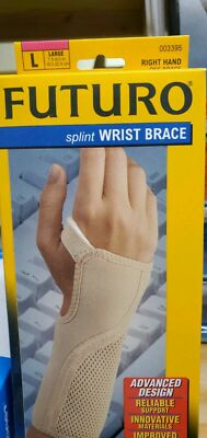 *1-Pack* Futuro Wrist Splint Brace Right Hand Large 003395 | eBay