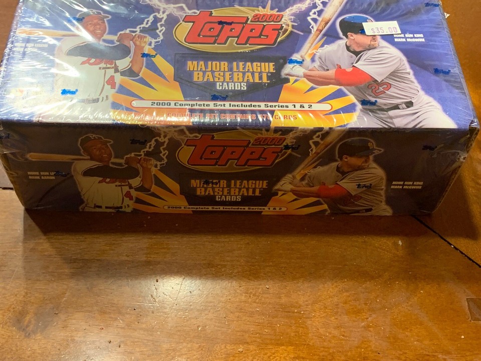 2000 Topps Baseball Complete Set FACTORY SEALED Series 1 & 2 | eBay