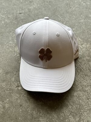 Black Clover Live Lucky Hollywood 1 Ladies Hat Adjustable White Gold | eBay