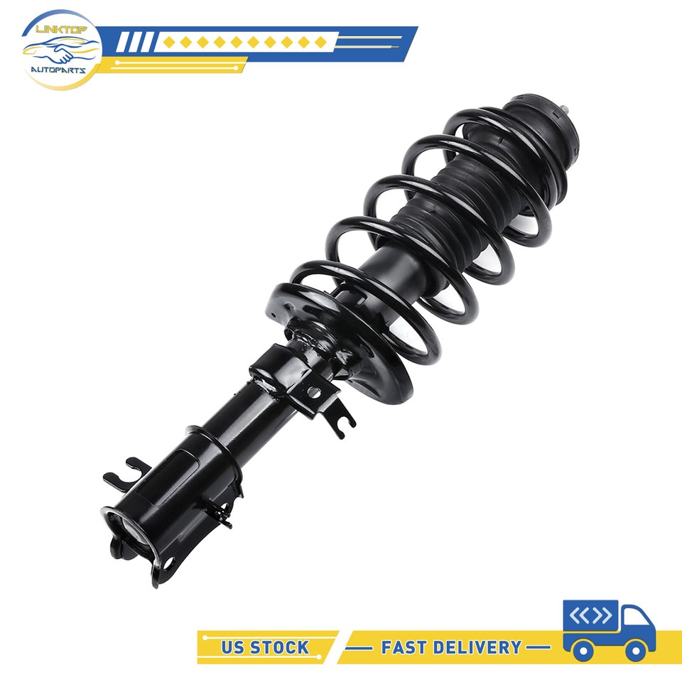 Struts Front & Spring Sway Bars Outer Tierods For 2004-2011 Chevy Aveo ...