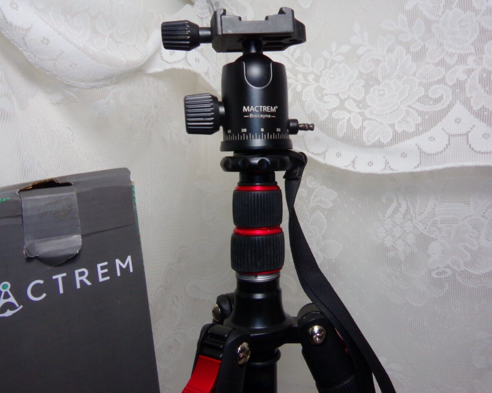 MACTREM Biscayne Heavy Duty Camera Tripod with Bag . ASIS FOR PARTS | eBay