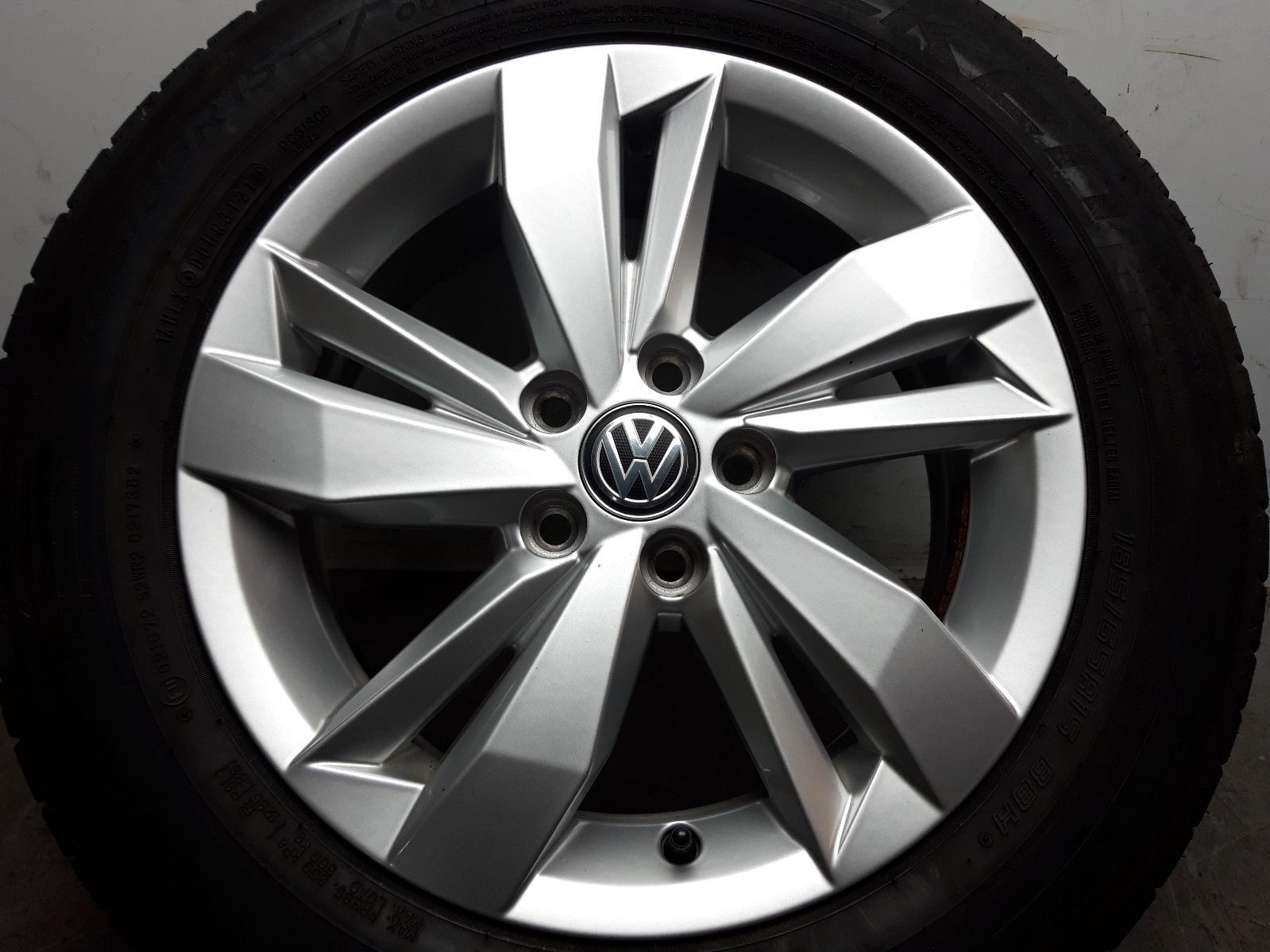 VOLKSWAGEN POLO 17-24 Year Mk6 15 Inch Alloy Wheel with Tyre 2G0601025N ...