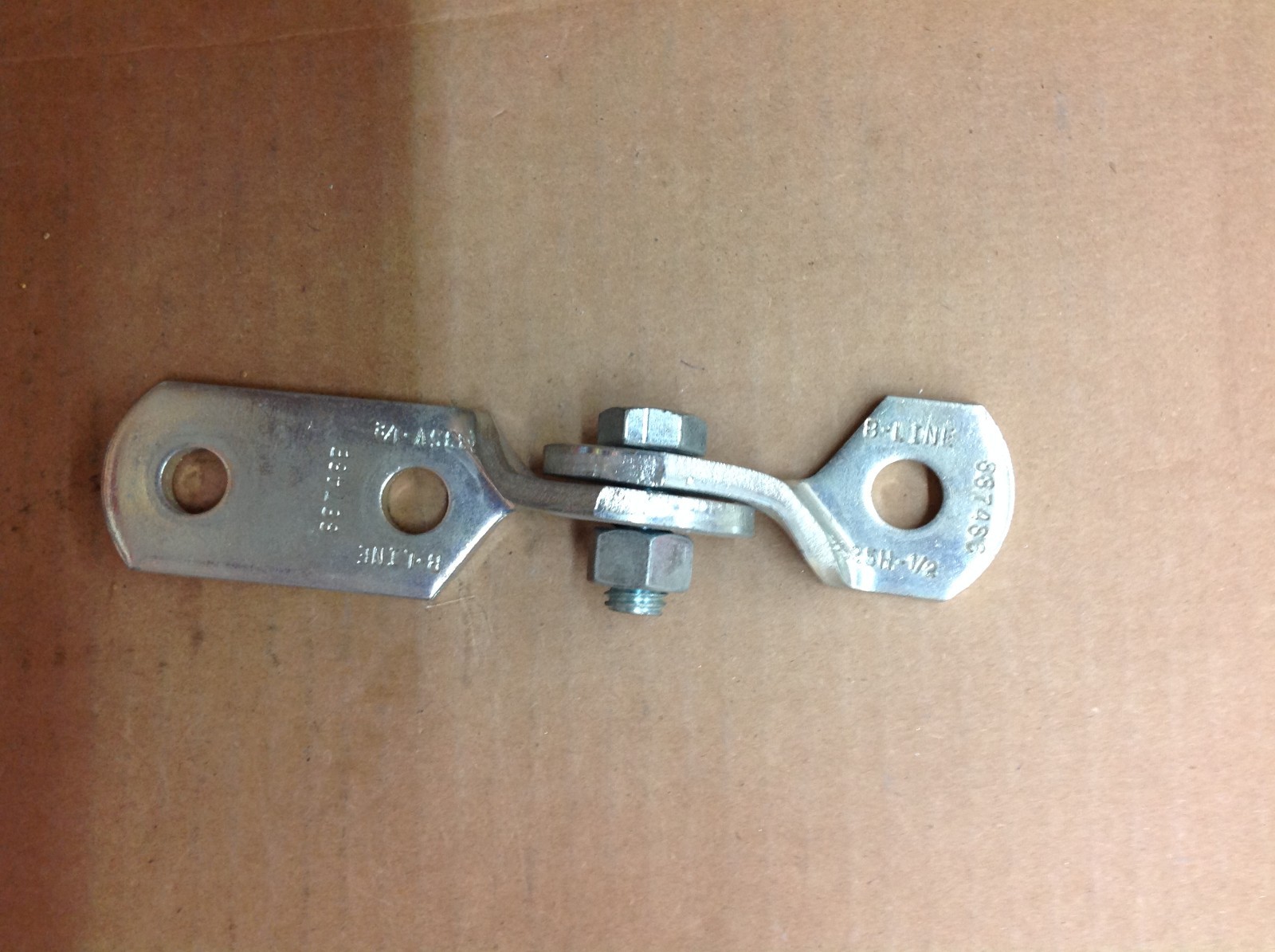 B-Line B335-2-1/2HDG Three hole adjustable hinge | eBay