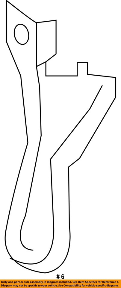 FORD OEM 15-23 Edge Radiator Support Radiator Support-Center Bracket ...