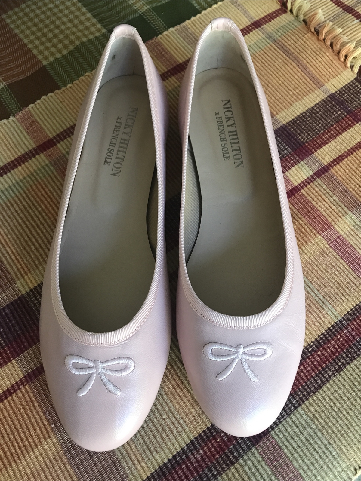 French Sole & Nicky Hilton collaboration women’s ballet flat shoe 8B ...