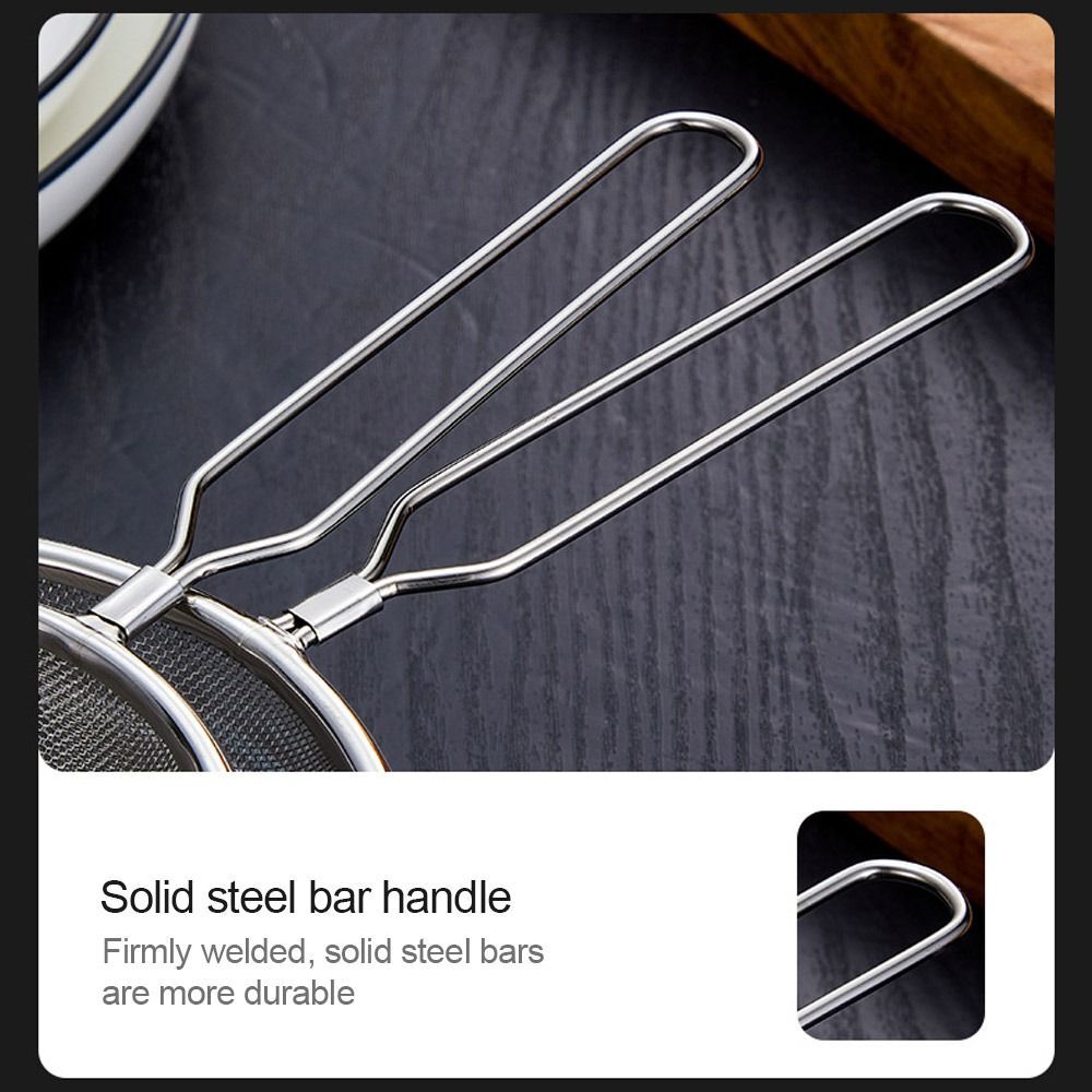 Stainless Steel Flour Filter Screen Mesh Strainer Kitchen Tools | eBay