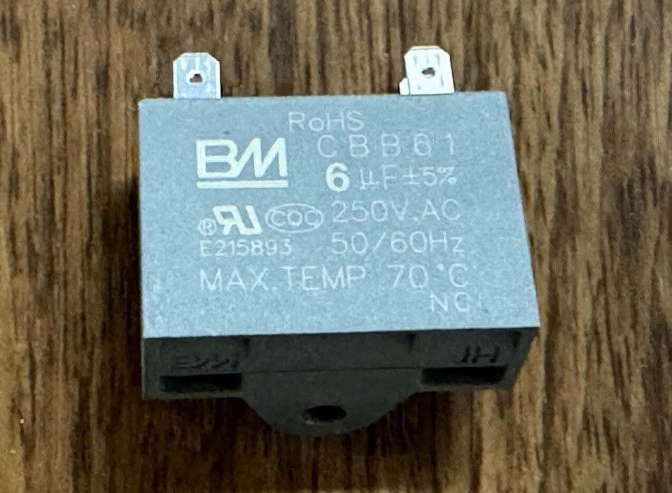 bm cbb61 capacitor 6mF+-5% 250V .AC | eBay