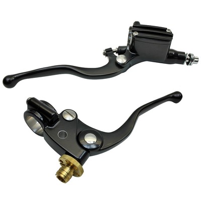 1" Handlebar Controls Master Cylinder Clutch (Black) sportster hand ...