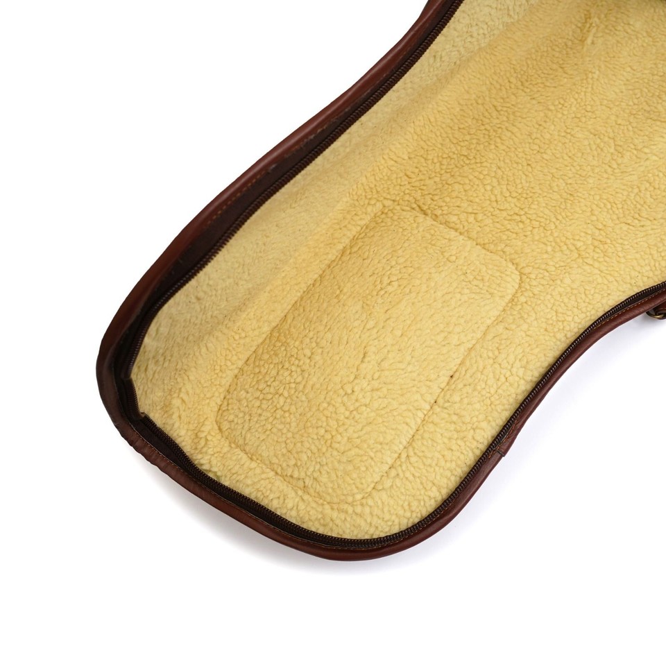 Canvas Leather Gun Case Shooting Rifle Scabbard Gun Bag Padded Soft ...