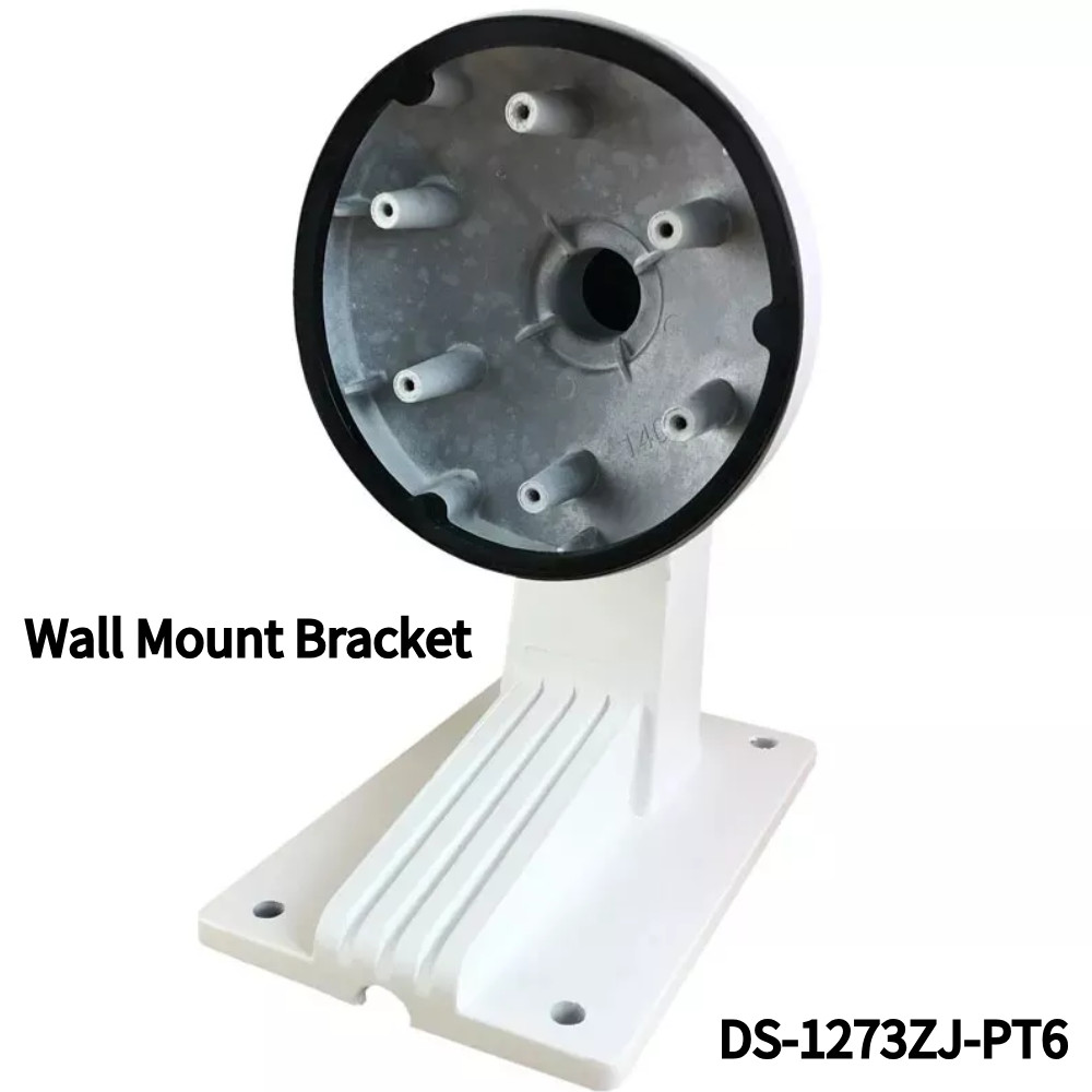 Hikvision Wall Mounting Bracket DS-1273ZJ-PT6 for PTZ Dome Camera DS ...