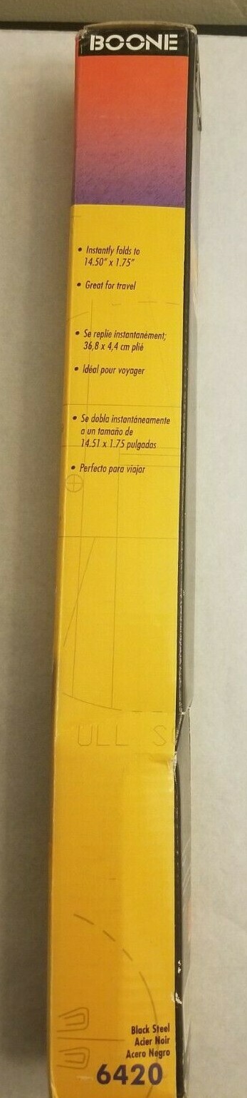 Tabletop Easel ACCO Boone black steel #6420 13 3/4" presentations art ...