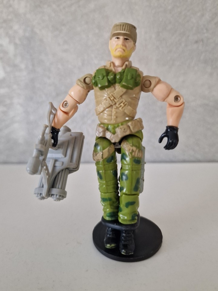 Gi Joe Rock And à Enrouler Gatling Gunner 1989 | eBay