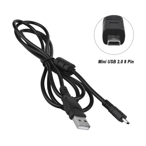 3ft USB DC Charger Data Sync Cable for Panasonic Lumix DMC-SZ3 DMC-ZS40 ...