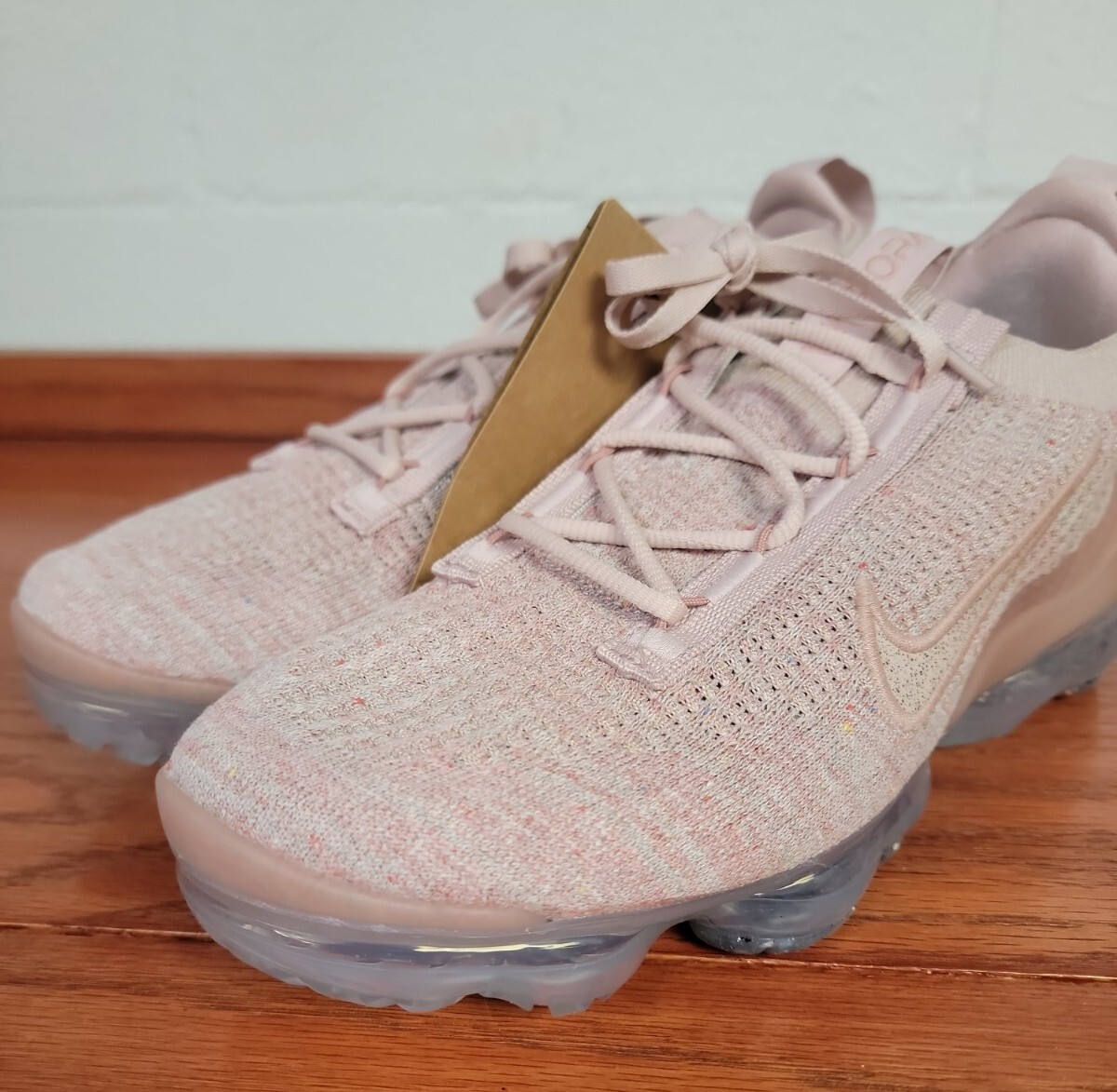 Nike Air VaporMax 2021 Flyknit DJ9975-600 Pink Oxford Women's Size 10 ...