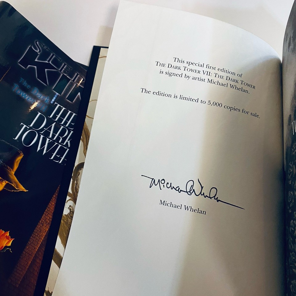 Stephen King The Dark Tower VII 1st Edition Artist Signed Edition 1 ...