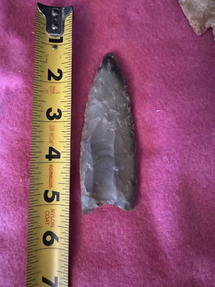 Rare Native American Paleo Fluted Clovis Point Arrowhead | eBay