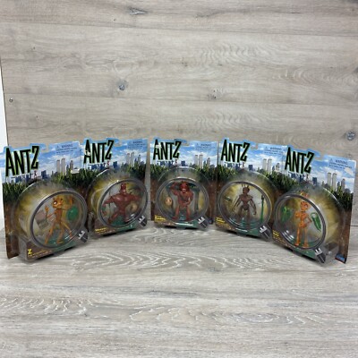 Antz Action Figures Mandible Weaver Bala Cutter Z Dreamwork Playmates ...