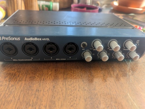 PreSonus AudioBox 44VSL USB Audio Interface Only No Power Cord Or Cable ...