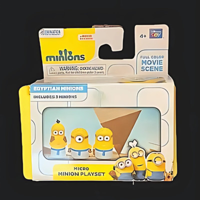 EGYPTIAN MINIONS~ Micro Minion Playset with 3 Minions Illumination ...