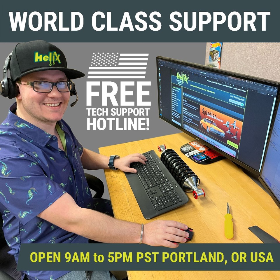 Helix Heavy-Duty Universal Steel Loop Shock Adapter with Extended ...