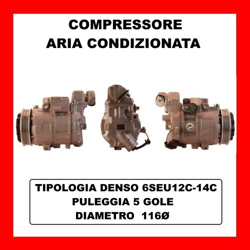 COMPRESSORE ARIA CONDIZIONATA MERCEDES BENZ CLASSE A - VANEO DAL 1997 ...