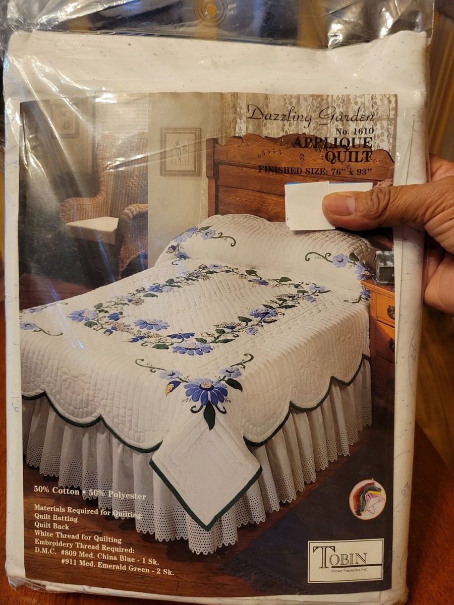 Vintage Applique Quilt Kits Bucilla Applique Quilt Kit Romantic