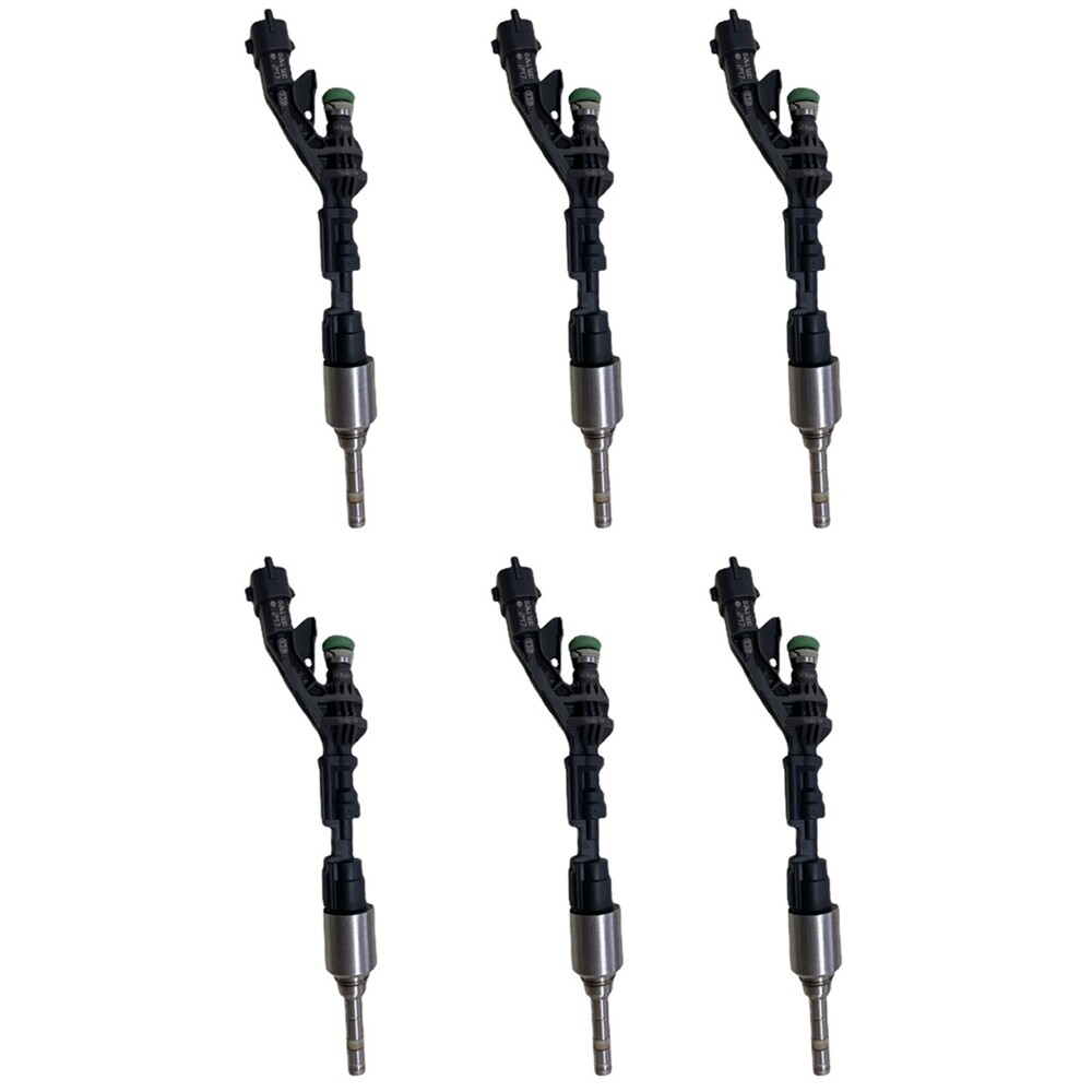 6pcs Fuel Injectors FX23-9F593-AC 0261500297 For Jaguar F-Type XJ XF 3 ...